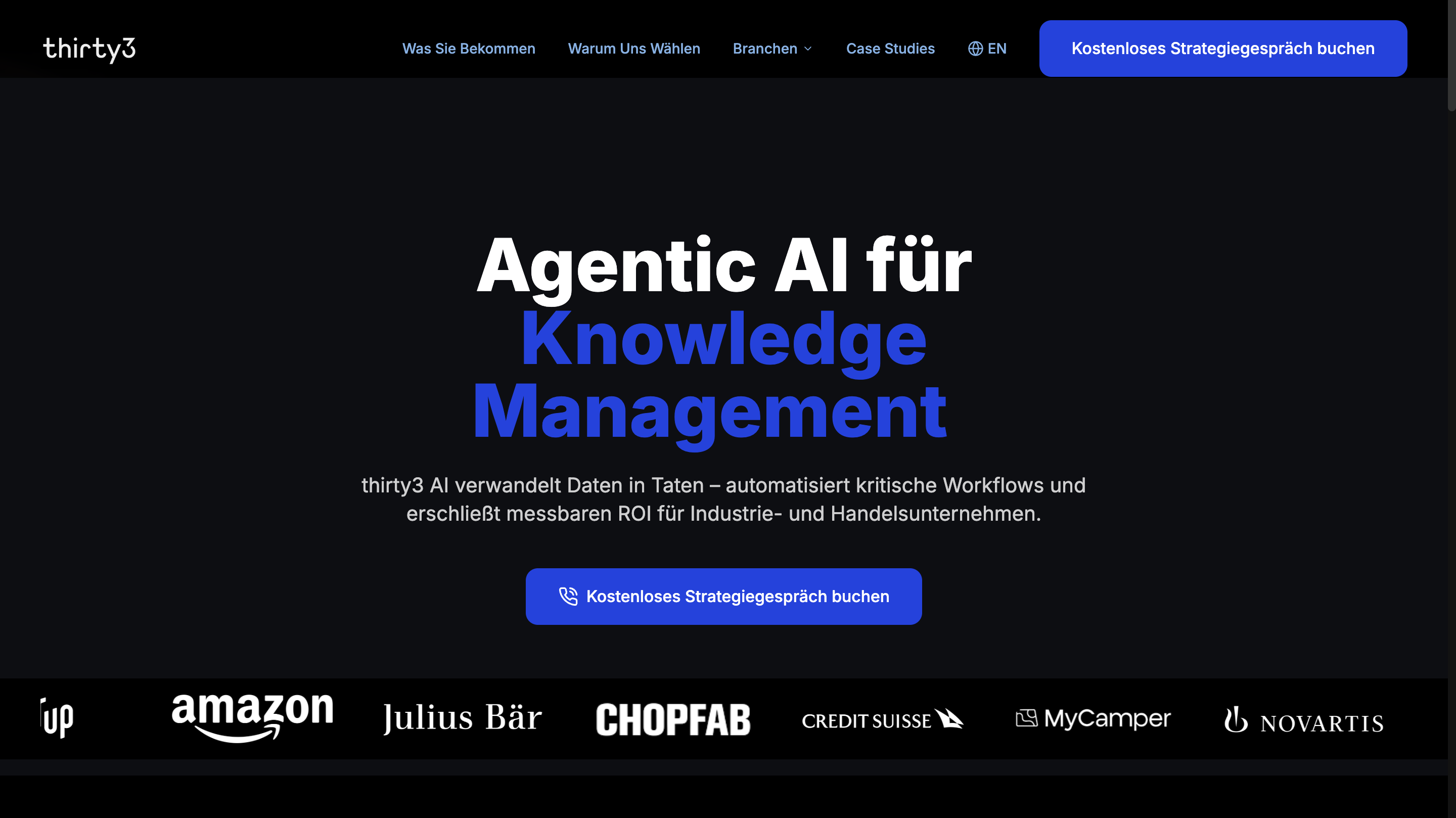 thirty3 - AI Transformation